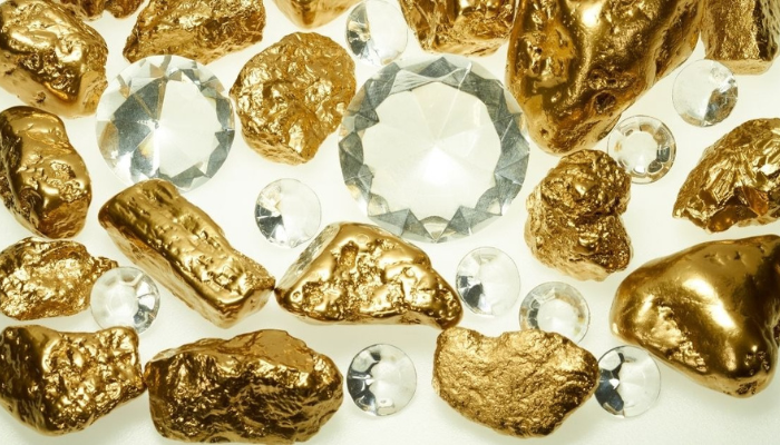 Minerals Gold And Diamonds